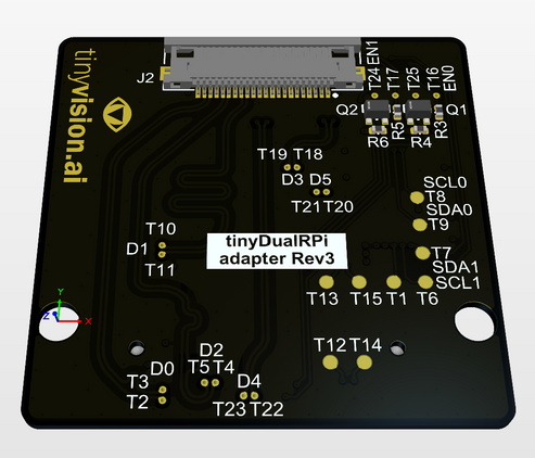Dual MIPI Input Adapter – tinyVision.ai